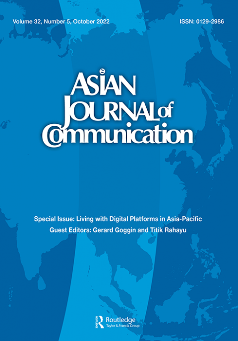 About the Asian Journal of Communication | Asian Media Information and ...