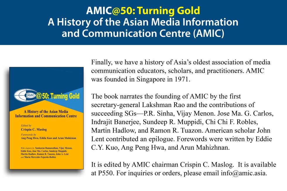 Asian Media Information and Communication Centre | Official Website of ...